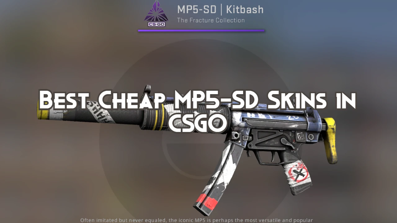 Best Cheap MP5-SD Skins in CS2 - Playing History