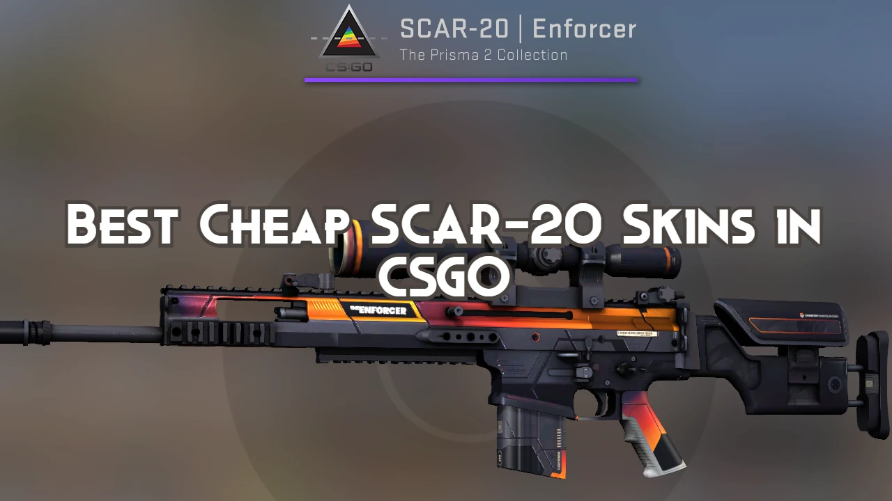 Best Cheap SCAR-20 Skins in CS2 - Playing History